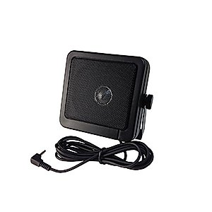 Anteenna TW-06-L Type CB EXTENAL Speaker for Mobile Transceiver (Ham Radio/CB Radio) with Swivel Bracket 5W 1.8M Cable with 3.5mm Mono L Type Plug
