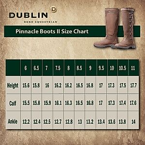 Dublin Pinnacle Boots II, Dark Brown, Ladies 7.5