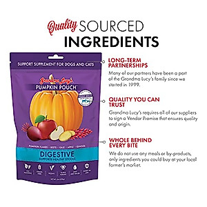grandma lucy's Pumpkin Pouch Digestive 6oz,Purple