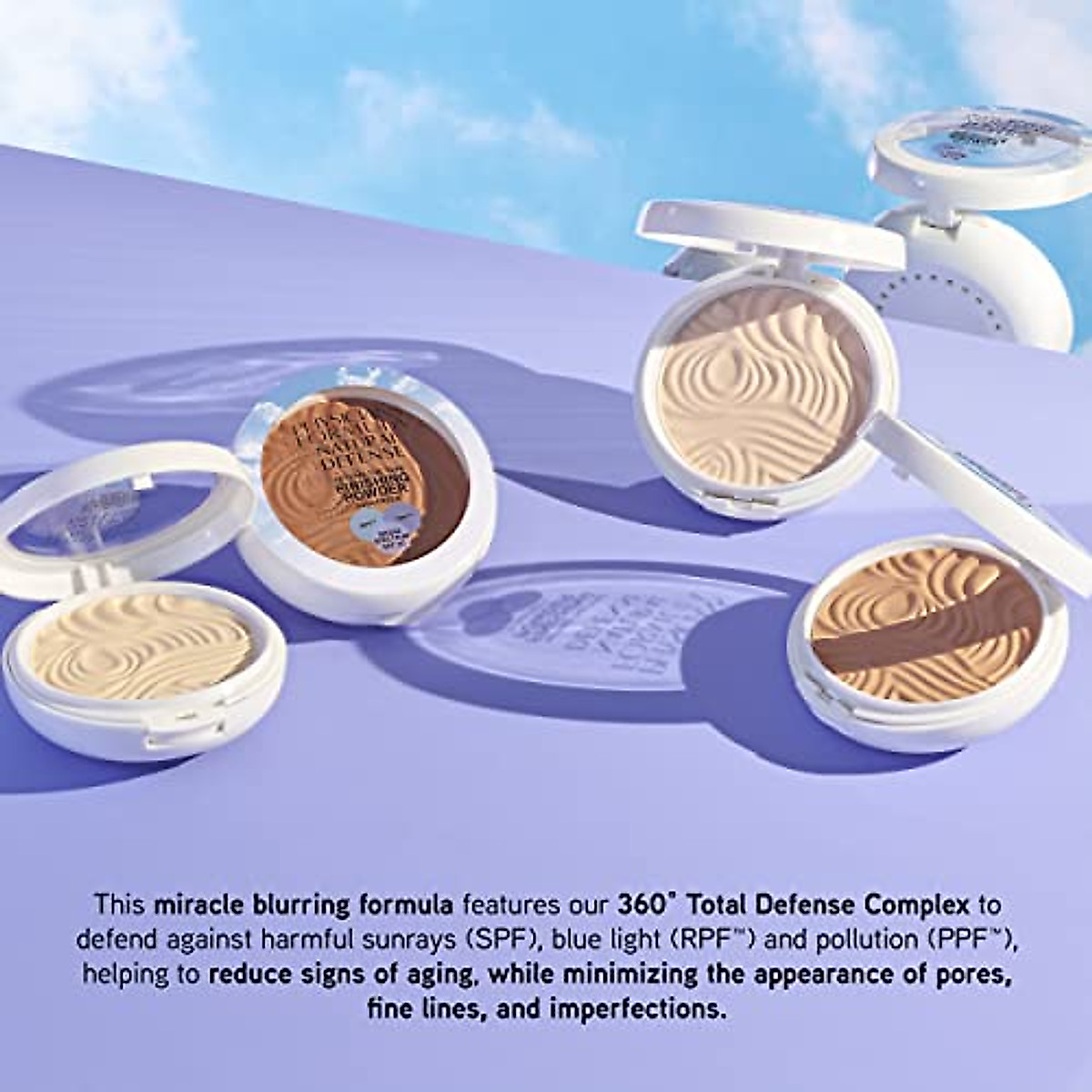 Physicians Formula Natural Defense Setting Powder, Face & Finishing Powder, SPF 20 Fair | Dermatologist Tested, Clinicially Tested