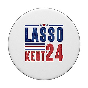 Lasso Kent' Funny 4th of July USA Flag Sports Election PopSockets Swappable PopGrip