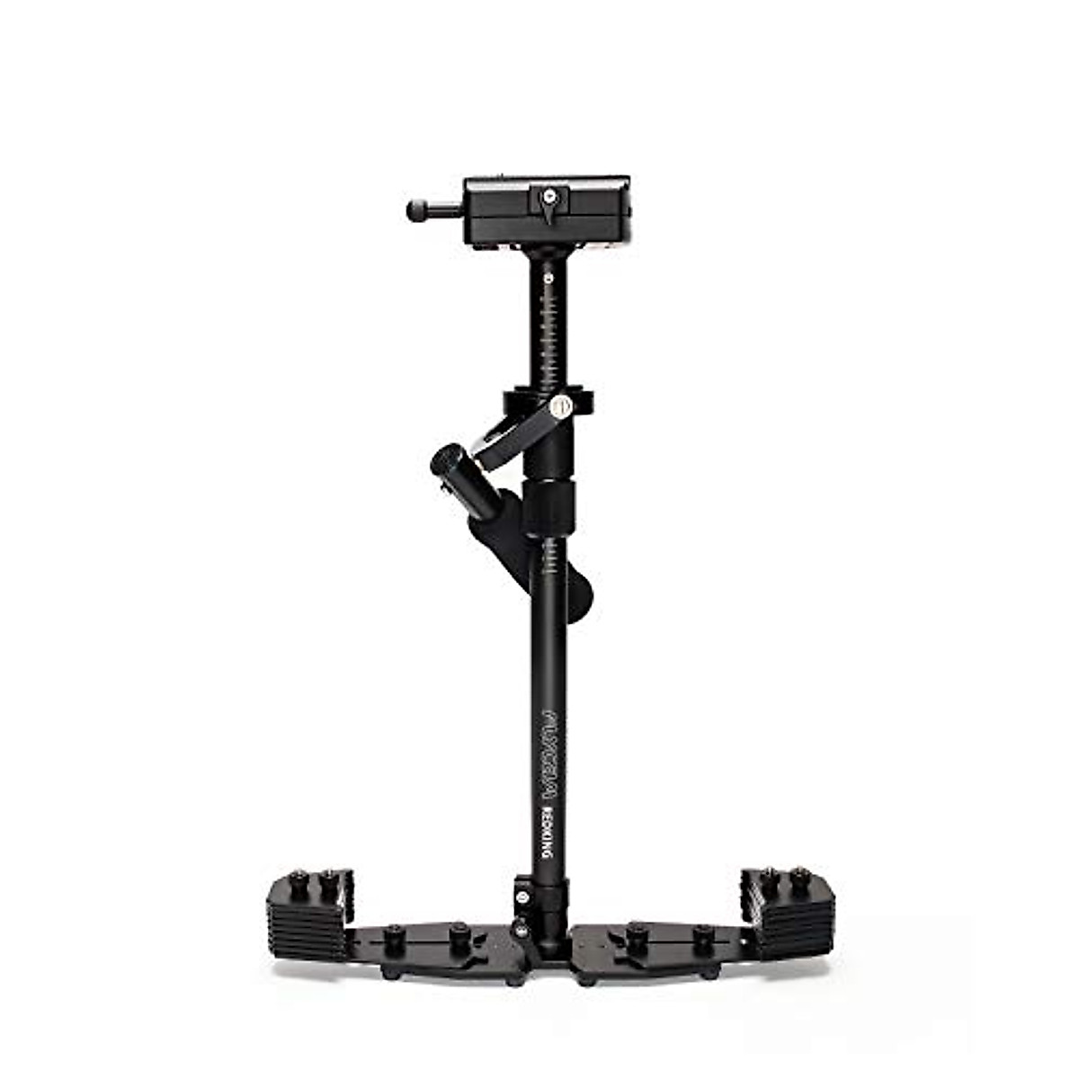 FLYCAM Redking Telescopic Handheld Camera Stabilizer w Dovetail Quick-Release for Video & Film Cameras up to 7kg / 15lb. 3-Axis Rotational Control, Easy Vertical Counterbalance. (FLCM-RK)