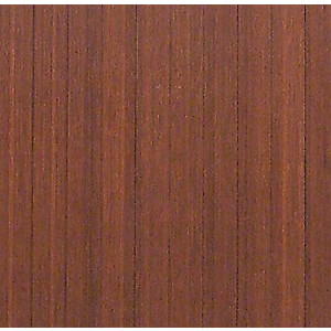 Bamboo Foldable Dark Cherry 48" x 52" No Lip 3/16" Thickness Chair Mats