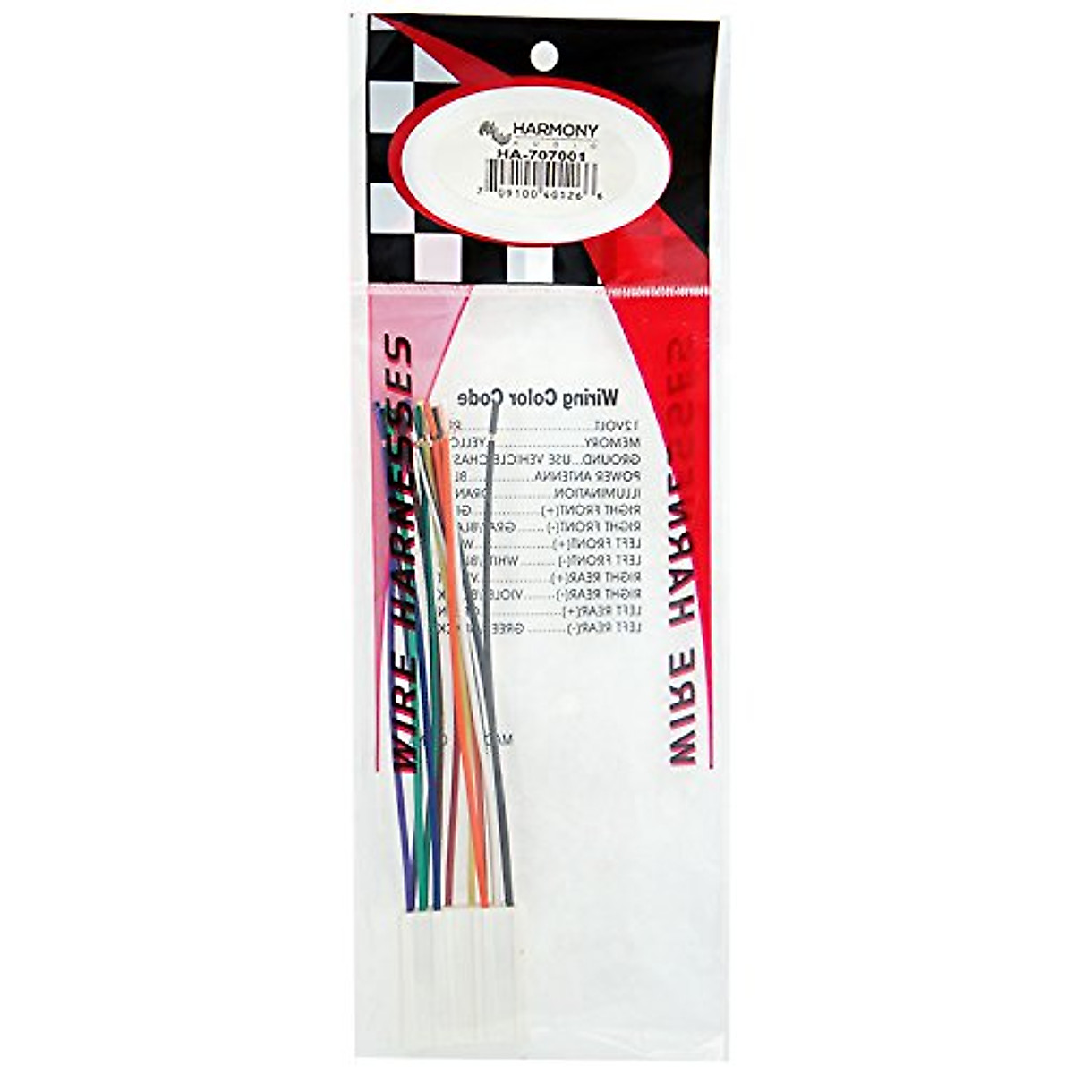 Harmony Audio Compatible with 1997-2002 Mitsubishi Mirage HA-707001 Aftermarket Radio Harness Adapter