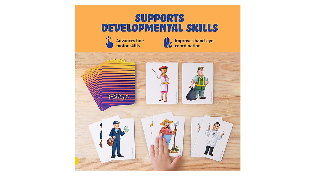 SPARK INNOVATIONS Community Helpers Memory Game