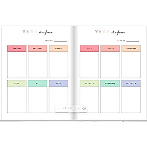 Faith With God All Things Are Possible Christian Bible Womens Weekly Planner Organizer Calendar Journal, 8.5 x 11 Disc Bound Ring Binder, 60 pages, Laminated Covers, Stickers