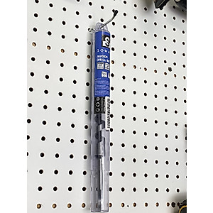 SOMADA Long Auger Drill Bit Set for Wood -5 Pcs, 3/8-Inch, 1/2-Inch, 5/8-Inch, 3/4-Inch, and 1-Inch Diameter with 12-Inch Long Hex Shank, Ship Auger Bit Set