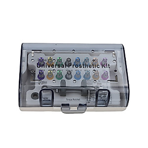 NSKI Universal Implant Torque Wrench Screwdriver Prosthetic Kit 10-70NCM Ratchet Drivers Implant Repair Tools