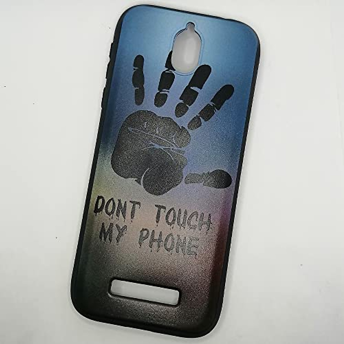 CENHOYINO Case for BLU View 2 B130DL Soft Silicone Black Cell Phone Protective Cover (Blu View 2-93)