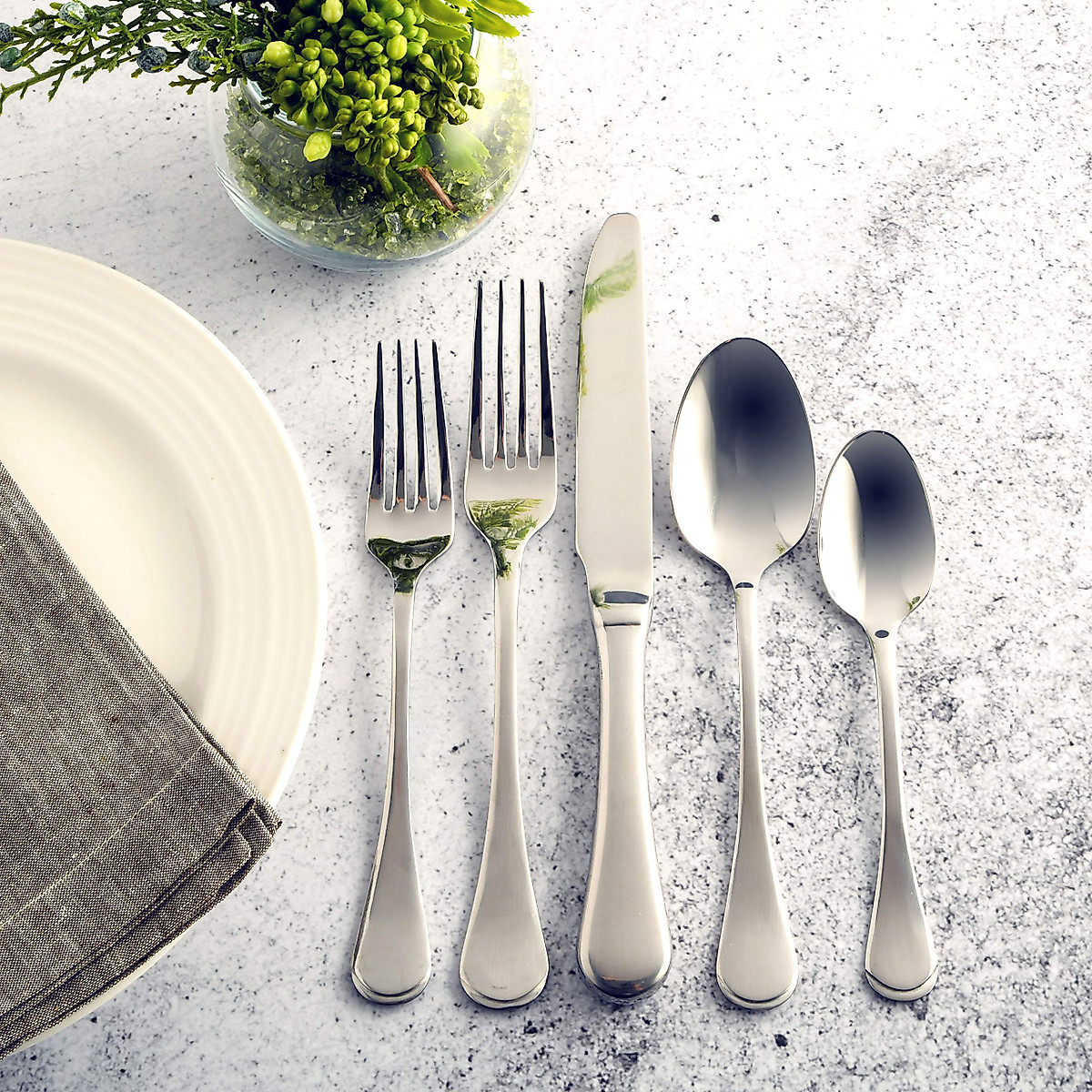 Gibson Classic Manchester Flatware Set, 1