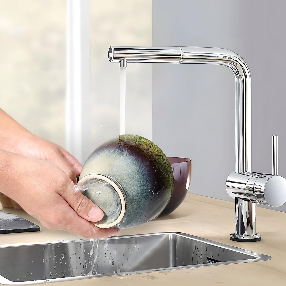 CosyCorner 17 Ounce Ceramic Coffee Mug Tea Cup, Large-sized Black Coffee Mug Perfect for Coffee, Cappuccino, Latte, Tea, Cocoa, Cereal, Hot Chocolate, Ice Cream Bowls