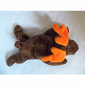 TY Beanie Babies 8`` Moose CHOCOLATE 5th Gen New w/ Tag ,#G14E6GE4R-GE 4-TEW6W228896