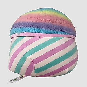 Squishmallows Rare 12-Inch Bevin Rainbow Snow Cone Plush - Add Bevin to Your Squad, Ultrasoft Stuffed Animal Large Plush Toy, Official Kellytoy Plush