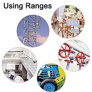 Ohamtes 4 Pcs, SUS304 M8 x 150mm Hex Head Bolts Screws, Strength Grade A2-70 (Grade 5.8), Fully Threaded Plain Finish