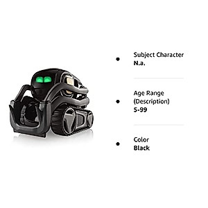 Vector® 2.0 AI Robot Companion, Smart Robot w/ Alexa® Built-in