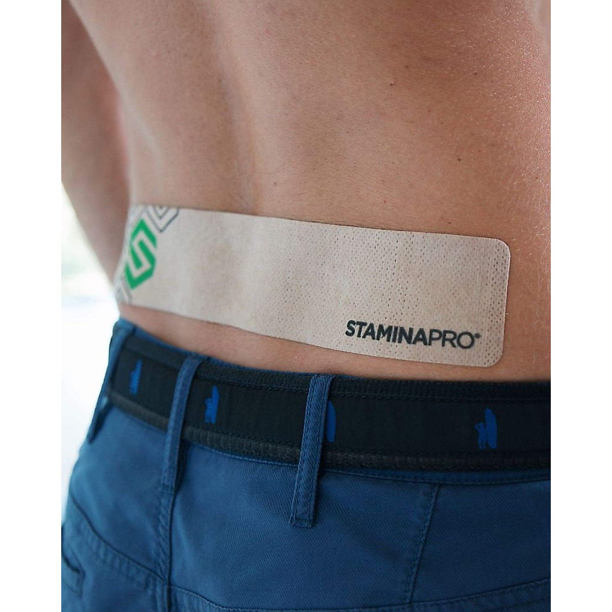 STAMINAPRO Electroceutical Patches for Muscle Soreness, Strain, Muscle Fatigue, and Muscle Tightness - 24 Patches