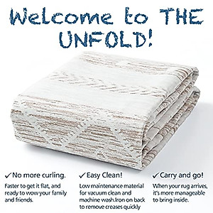 jinchan Area Rug 3x5 Bedroom Rug Boho Rug Moroccan Floor Cover Bathroom Rug Mudcloth Rug Sketch Geometric Bohemia Mat Taupe Dimond Non Slip Carpet for Living Room Kitchen Rug Dining Room Entryway