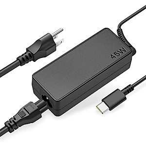 45W USB-C Laptop Charger for Dell XPS 13 9360 9365 9370 9333 9380 Chromebook 11 13 14 3100 3400 3380 5190 7486 P28T P29T P86F Latitude 5290 5285 3390 7390 2-in-1 LA45NM150 LA45NM121