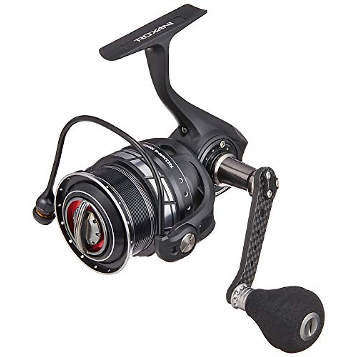 Abu Garcia Spinning Reel Roxani 3000SH 2018 Model, Shallow Spool, High Gear, Carbon Handle, Salt Compatible