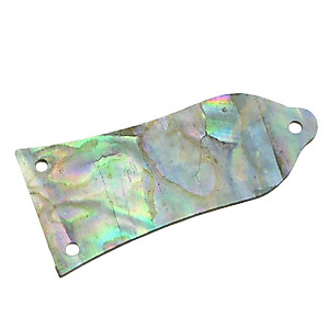 KAISH Pure Custom Made Natural Abalone Shell Guitar Truss Rod Cover with 3 Holes for Epi LP Les Paul