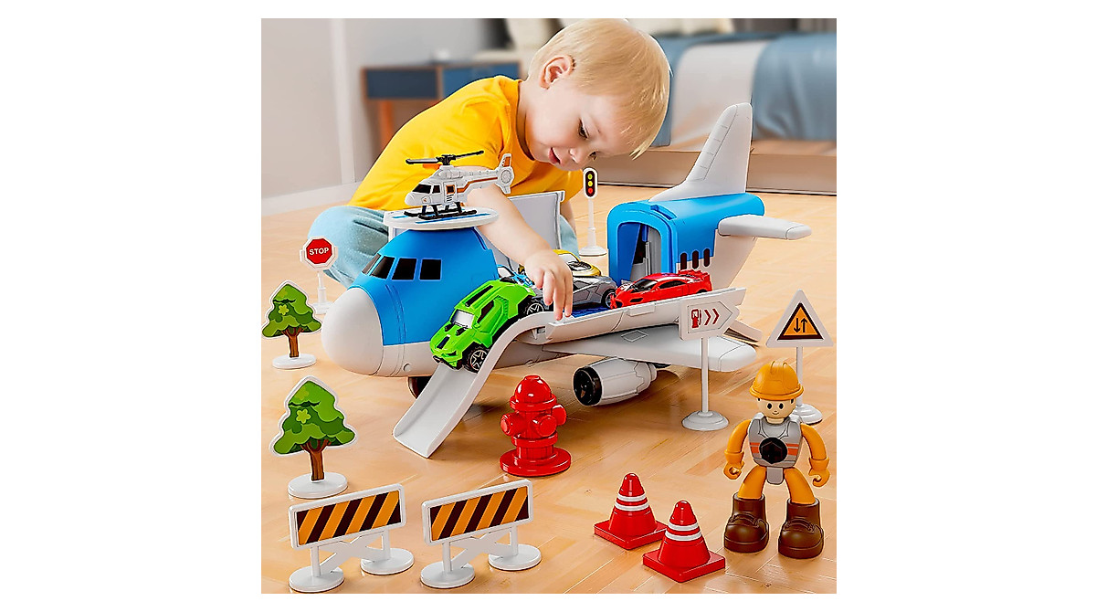 LOVE LIFE Airplane Toy Set - Fun for Kids Age 3-10