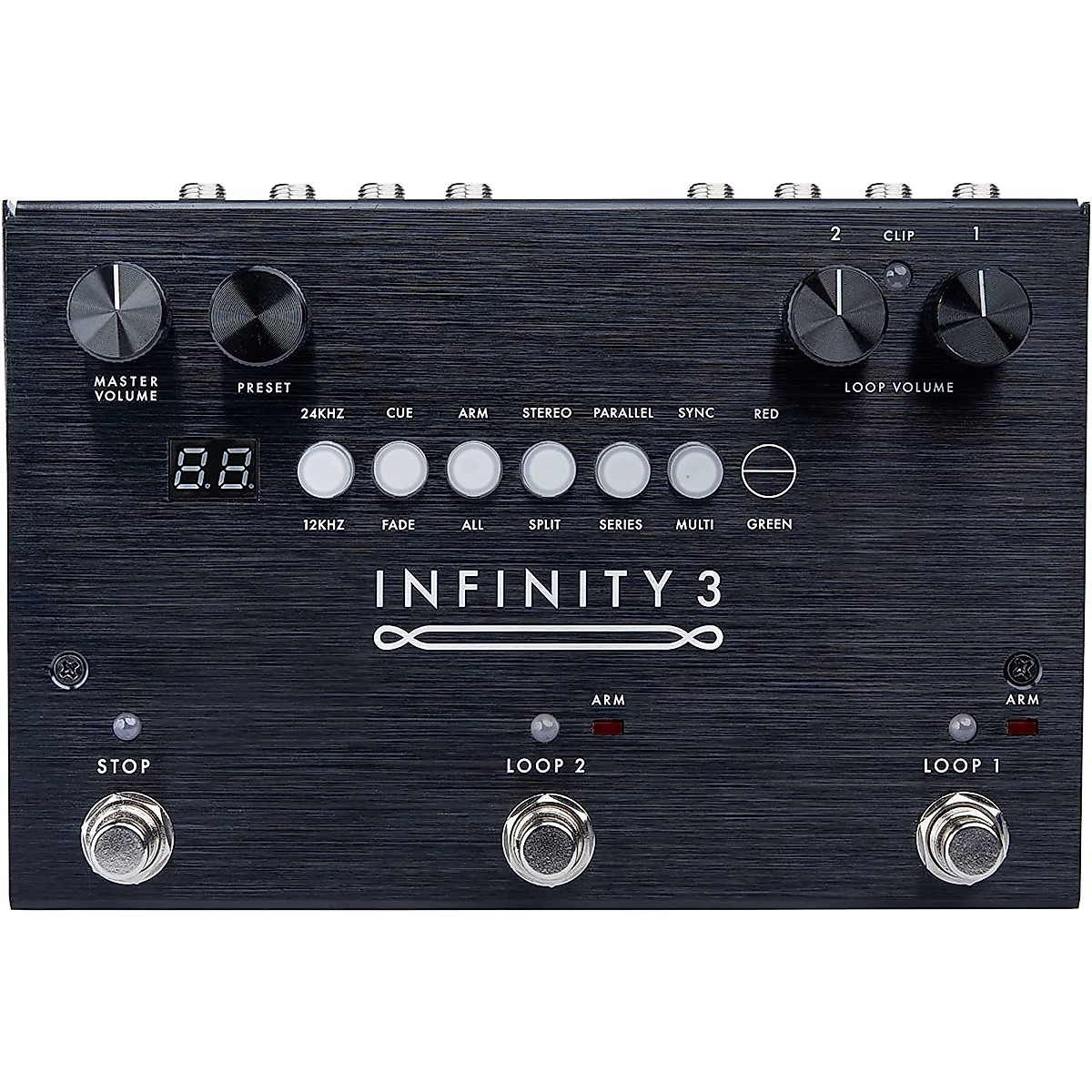 Pigtronix Infinity 3 Hi-Fi Stereo Double Looper Pedal