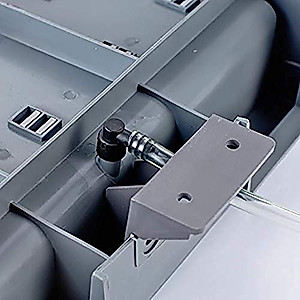 YTFLOT Drying Rack 27 Pegs Lab Supply Pegboard Bench-top/Wall-Mount Laboratory Glassware 27 Detachable PegsLab Drying Draining Rack Cleaning Equipment Grey