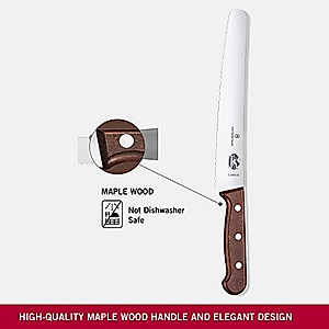 Victorinox Wood Bread and Pastry 8.5-Inch Knife