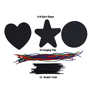 Magic Color Scratch Art, by Dondor (Christmas Ornaments)