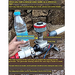 coldwind Micro Hydroelectric Generator 500 Watts 50hz 220V High Power with Monitoring TV Lighting Computer for Outdoor-500w 220v