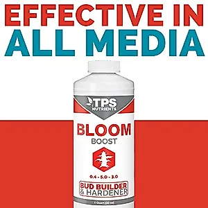 Bloom Bud Builder & Flower Hardener Plant Nutrient and Supplement, Triggers Fast Flowering by TPS Nutrients, 1 Quart (32 oz)