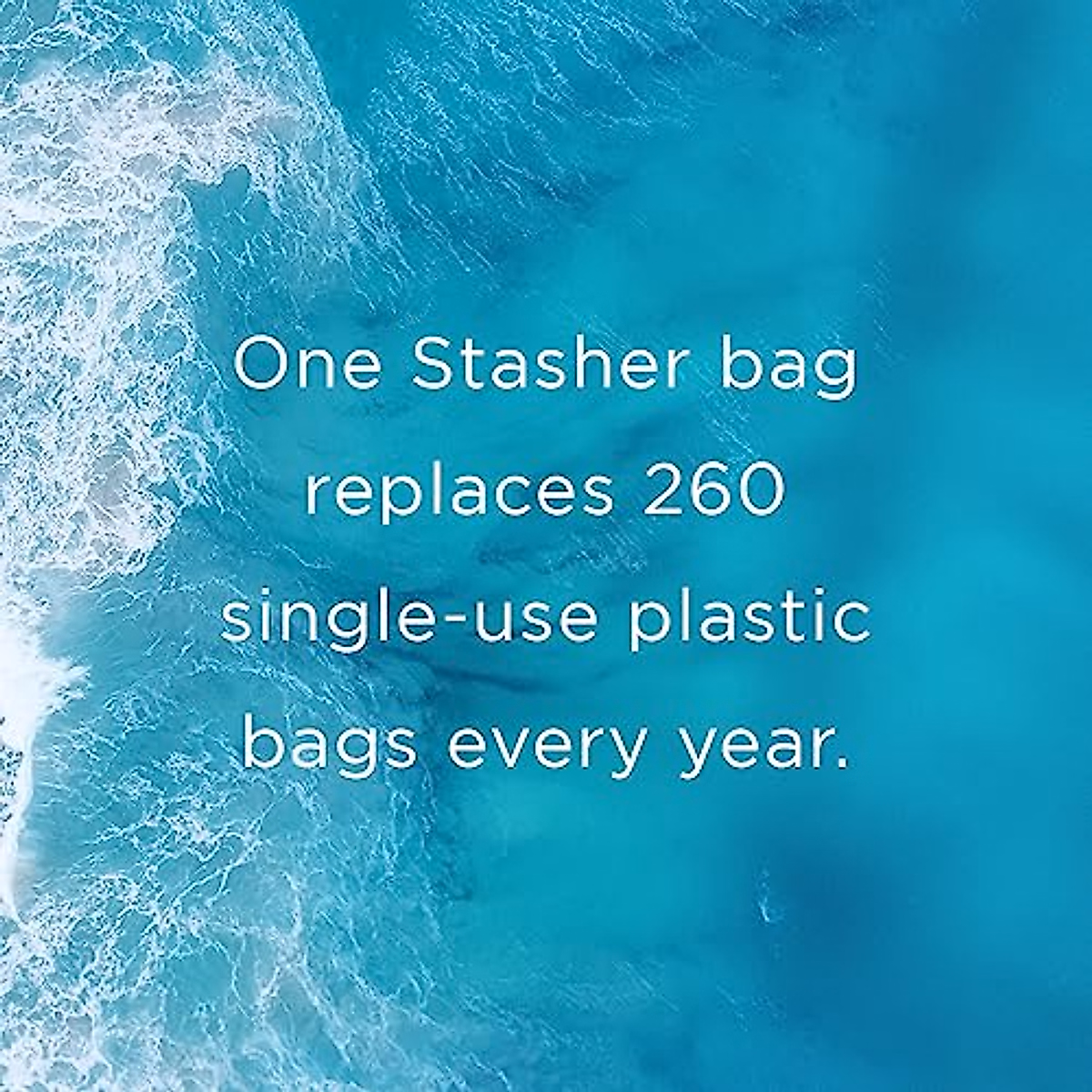 Stasher Reusable Silicone Storage Bag, Food Storage Container, Microwave and Dishwasher Safe, Leak-free, 4-Pack Lunch/Travel Bundle, Endangered Seas