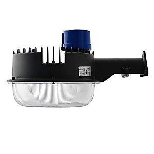 LEDwholesalers 70W LED Dusk-to-Dawn Area and Wall Security Light with Photo Control, ETL-Listed, Daylight 5000K, 3913WH