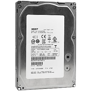 HGST Ultrastar 15K600 | 600GB 15K RPM SAS 6Gb/s 64MB Cache 3.5" Inch | 1.6 Million MTBF | HUS156060VLS600 | Enterprise Hard Disk Drive With Mission Critical Performance (HDD)