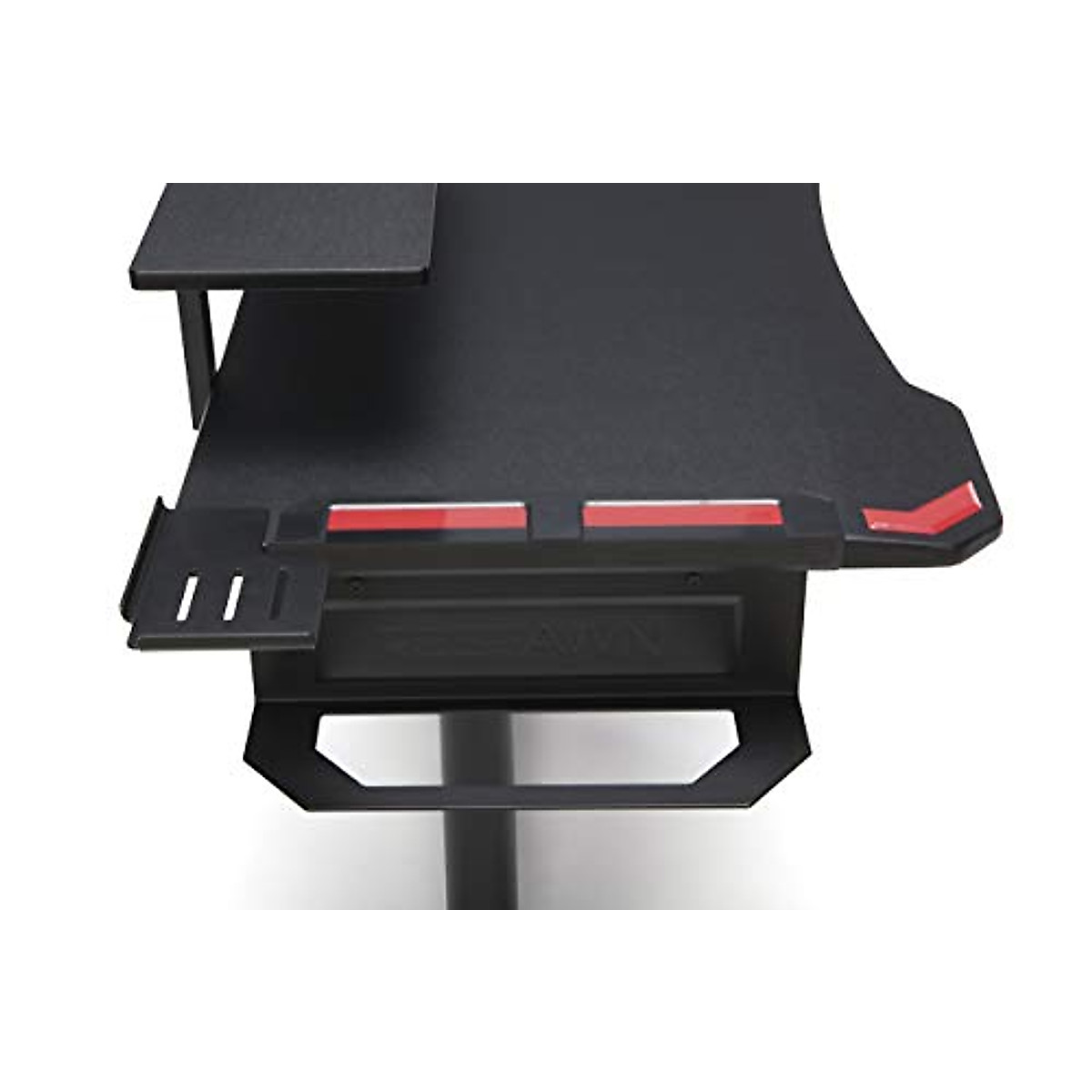 RESPAWN RSP-3010 Computer Ergonomic Height Adjustable Gaming Desk, 52.6 in, Red