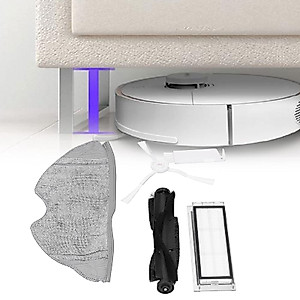 Sweeper Replacement Parts, Side Brush Filter Net Cleaning Cloth Rolling Brush Tool Brush Whole Kit for 360 S7 S5 Sweeper