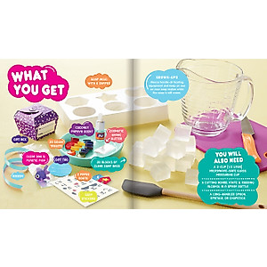 Make Your Own Soap (Klutz Activity Kit) for 72 months to 180 months includes blocks of clear soap base (20)