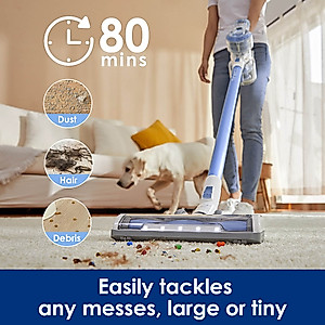 Tineco A11 Hero EX Cordless Stick Vacuum, Powerful Suction Handheld Vac Lightweight for Carpet Hard Floor
