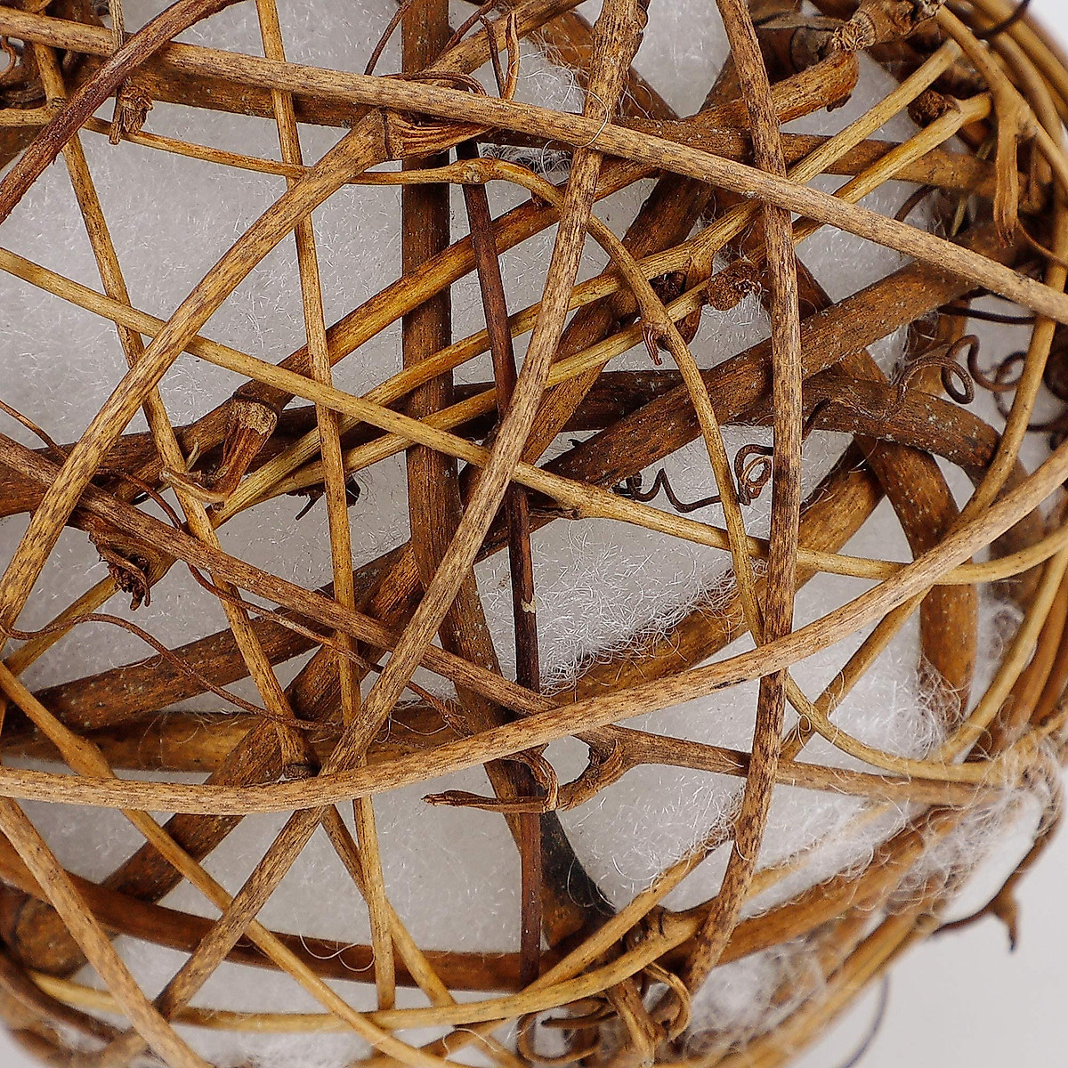 winemana Set of 3 Globe Hummingbird Nesters, Full of Bird Nesting Materials, Design for Bird Lovers, Idea Bird Gifts in Outdoor Indoor Patio Garden