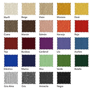 Martina Home - Elastic Cover for 4 Seater Sofa, Model TUNEZ, Color Blue Electric, Measure from 240 to 270 cm