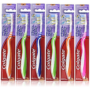 Colgate Zig Zag Deep Clean Toothbrush, Soft - 6 Pack