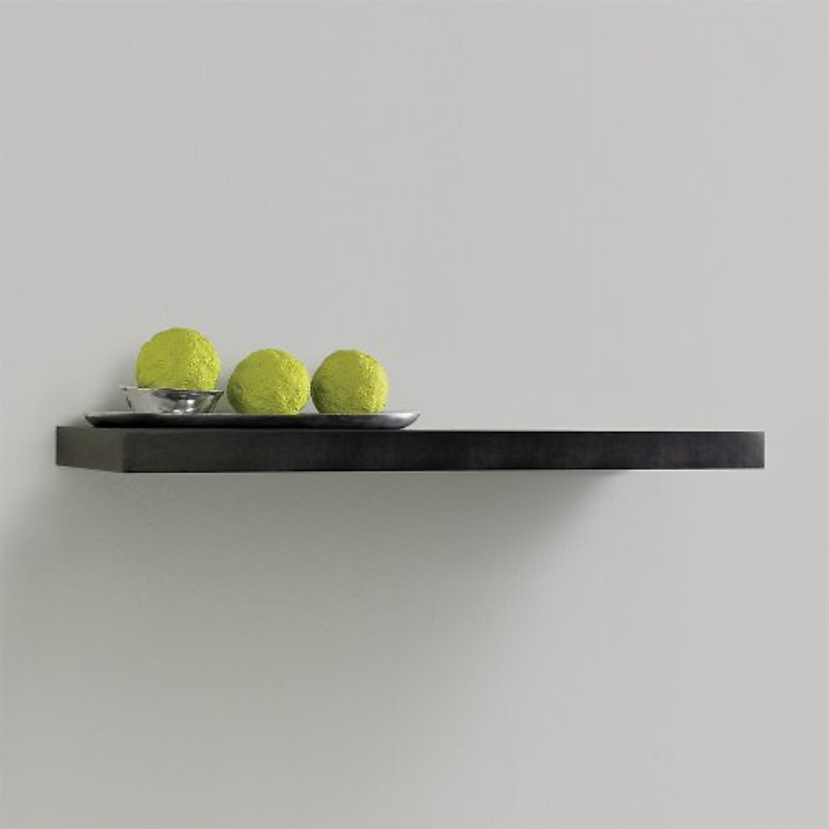 InPlace Shelving 0191827 Floating Wall Mountable Shelf with Invisible Brackets, Espresso, 23.3-Inch Wide by 10.2-Inch Deep by 2-Inch High