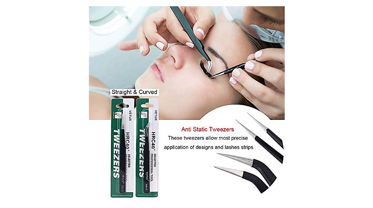 False Eyelashes Extension Practice Exercise Set, TopDirect Flat ...
