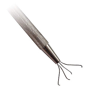 SE Pick-Up Tool with 4 Prongs - Jewelry Making Accessory - 4 Prongs Grabber for Tiny Objects - 4.5 inch Claw Pick-up Tool - 860PT