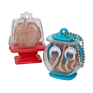 Crayola Craft Food Charms, DIY Kit for Kids, Keychain Charms Craft, Model Magic Set, Toys & Gifts for Kids, Ages 5, 6, 7, 8