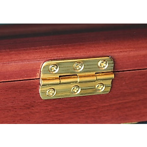 O Scale Train Display Case Cabinet Wall Rack w/UV Protection- Lockable -Walnut