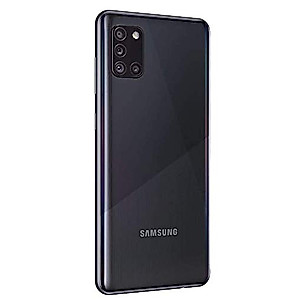 SAMSUNG Galaxy A31 64GB / 4GB - A315G/DSL Unlocked Dual Sim Phone w/Quad Camera 48MP+8MP+5MP+5MP GSM International Version (Prism Crush Black)