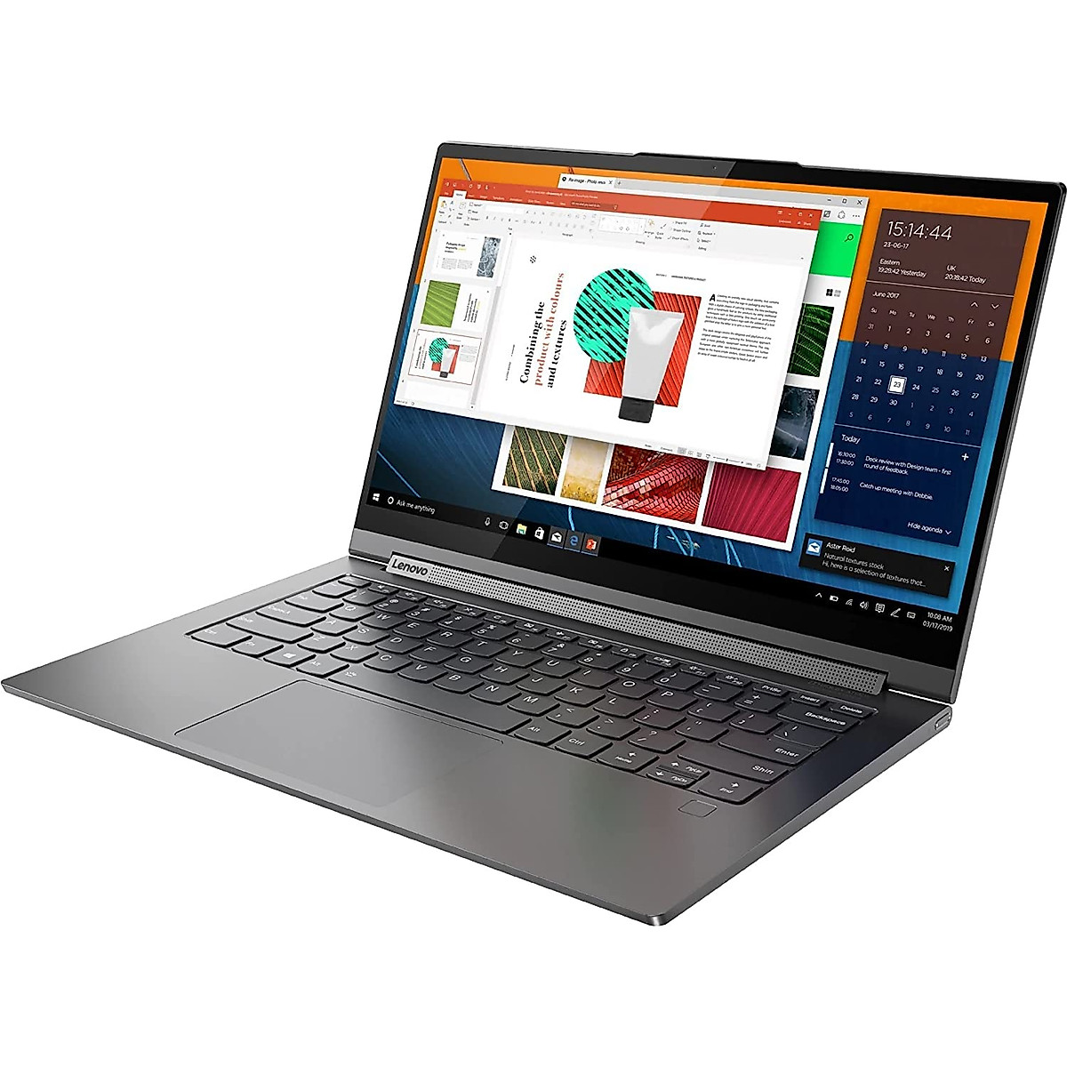 Lenovo Yoga C940-14 FHD(1920x1080) IPS Touch, 360° 2-in-1 Design, Fingerprint Reader, Intel 10th gen i7-1065G7 up to 1.3 GHz, 4 Cores, 8GB DDR4 RAM, 512GB SSD, Win 10, Gray, EAT Pen