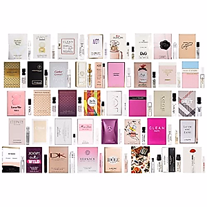 Designer Perfume Sampler Set Lot x 12 Sample Vials - High End Fragrance Samples for Women, 12 Piece Set