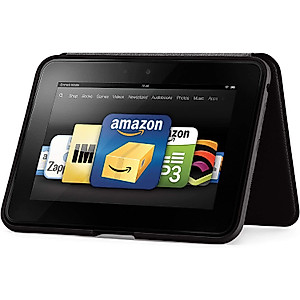 Official Amazon Kindle Fire HD 7 Standing Protective Leather Case (for Kindle Fire HD 7 2nd Gen)(Bulk Packaging)(Onyx)